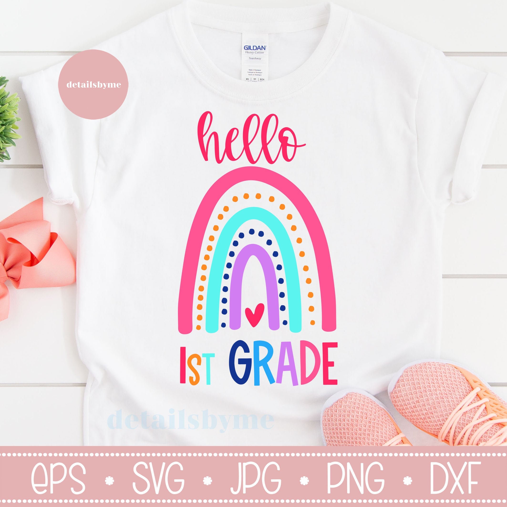 Hello First Grade SVG, Back to School SVG, 1st Grade Svg, First Day of ...