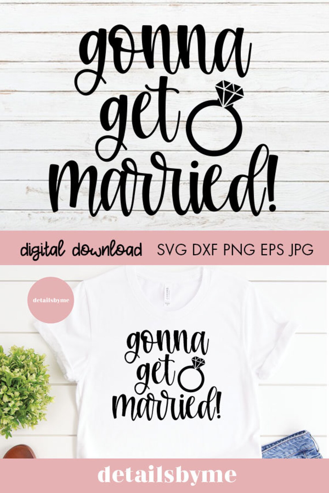 Gonna Get Married Svg Getting Married Svg Engagement Svg - Etsy