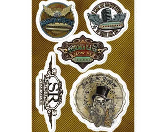 Blues Music Stickers - Etsy