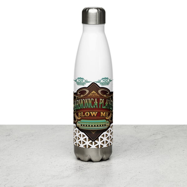 A Harmonica Water Bottle - Etsy