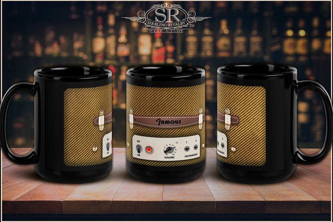 FENDER CHAMP Black Mug for Amp Addict's - Etsy