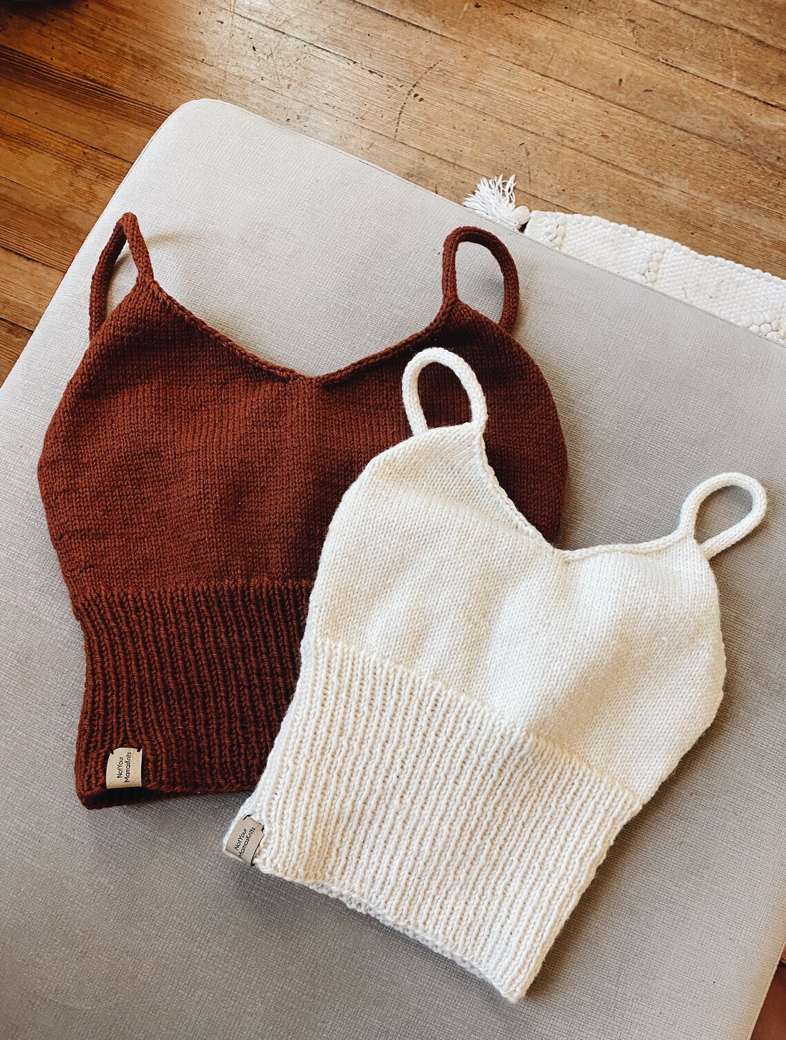 Hand Knit Crop Top - Etsy