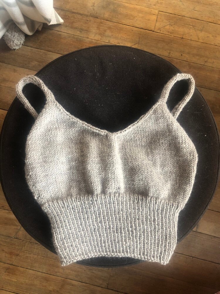 Hand Knit Crop Top - Etsy