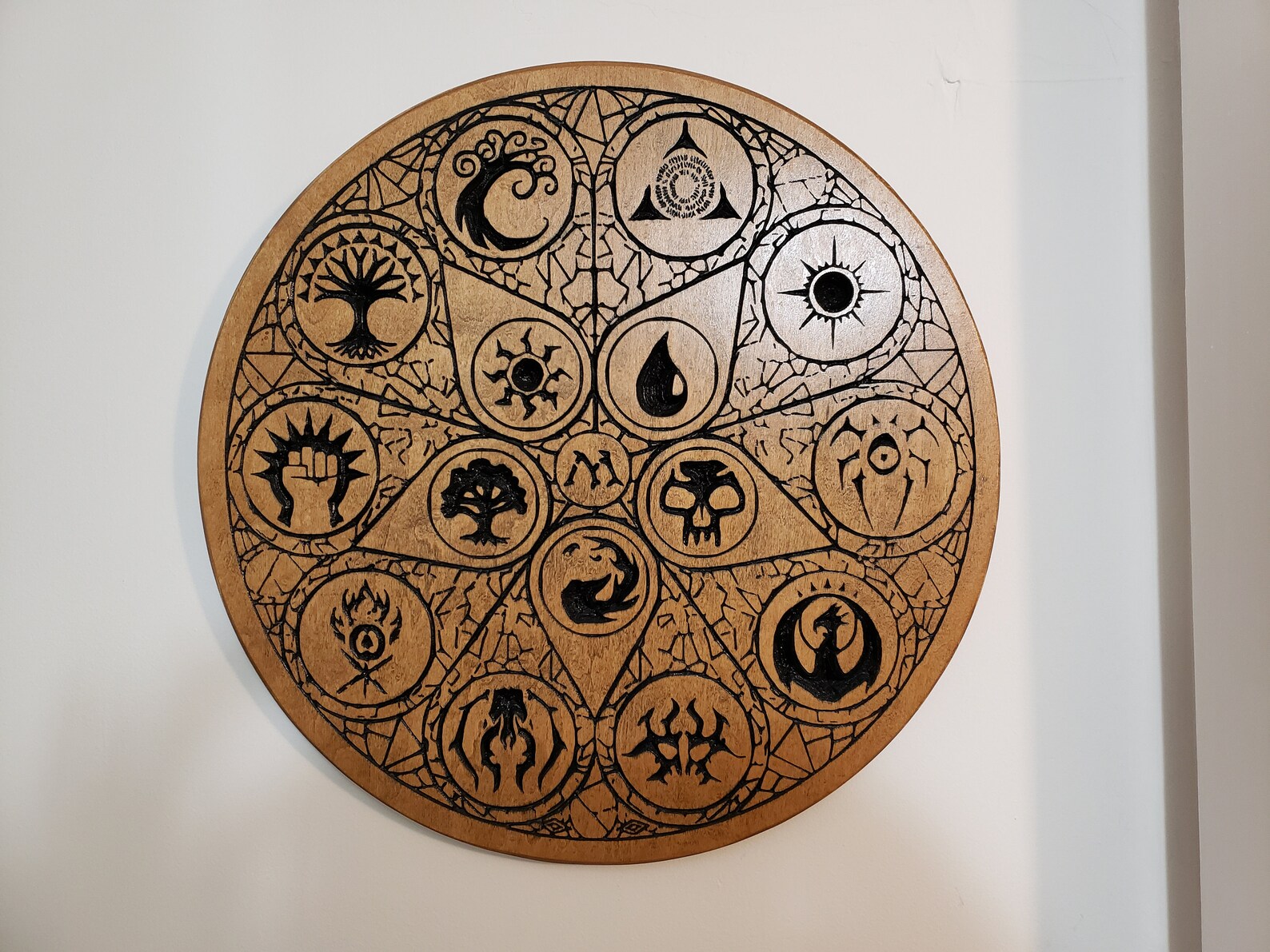 Mana and Ravnica Guild Symbols Magic The Gathering Inspired | Etsy