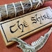 The Shire Wood Carved Sign - Lord of the Rings Inspired - Elven Sign ...