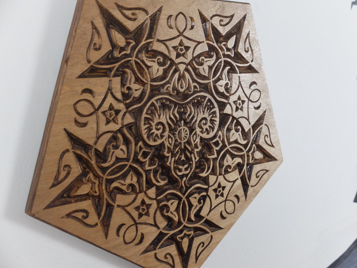 Project Woden faun Wood Carving Satyr Pan - Etsy