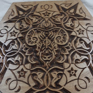 Project Woden "faun" Wood Carving - Satyr - Pan - Divine Masculinity ...