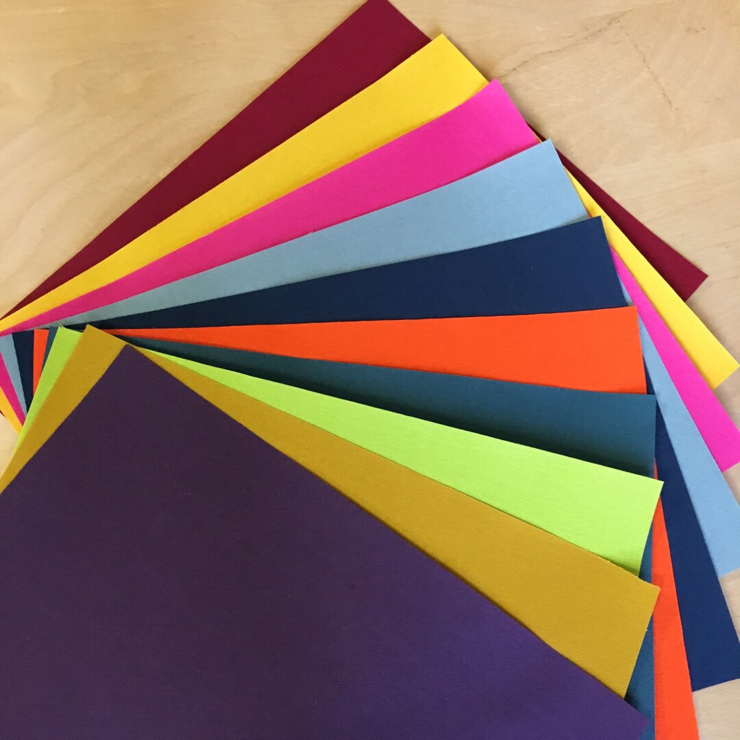 5 Pack - 14" X 9" - Bookcloth Bundle - Colors - Etsy
