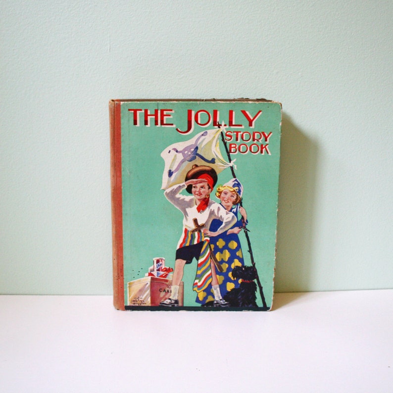 The Jolly Story Book Bedtimes Stories Book Edited in 1936 - Etsy