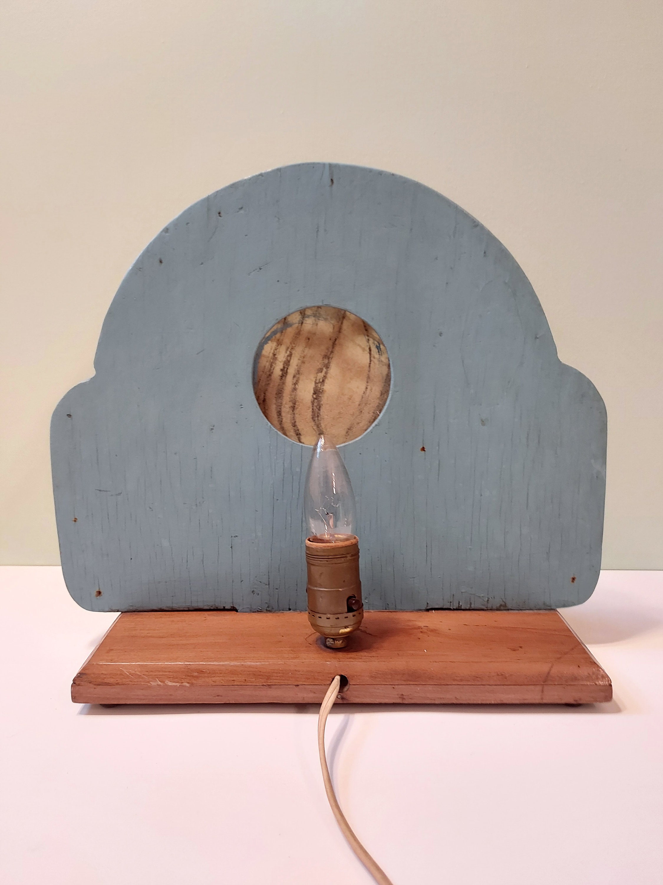 Unique, Vintage Wooden Birds Table Lamp, Handmade - Etsy