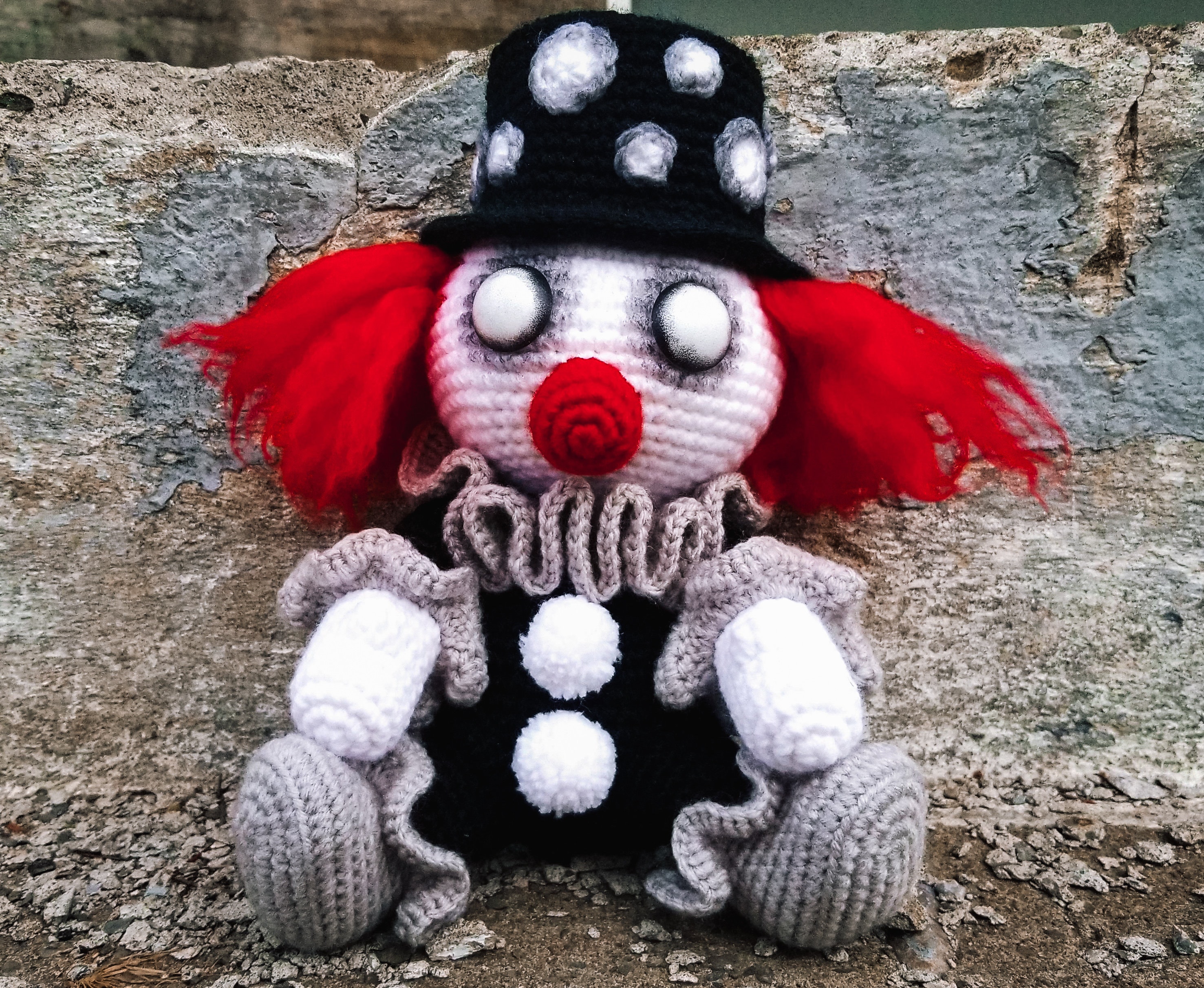 Creepy Clown Crochet Pattern PDF DOWNLOAD ONLY - Etsy