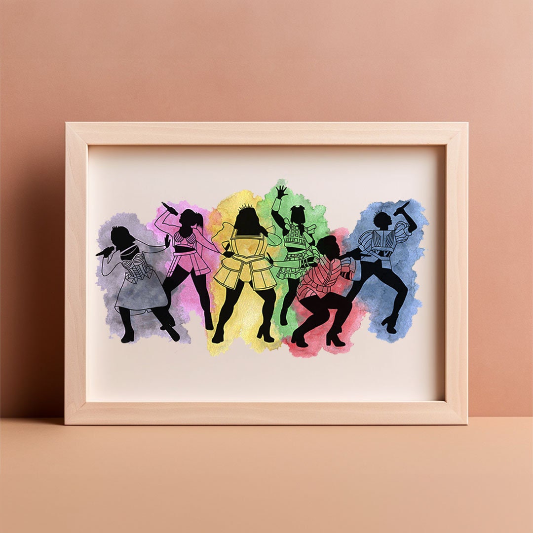 Six the Musical Print | INSTANT DIGITAL DOWNLOAD - Etsy