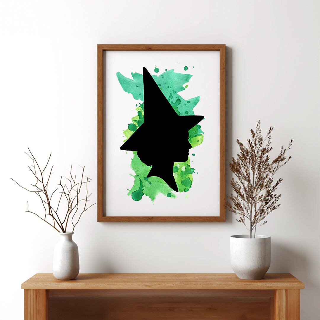 Wicked Musical Elphaba Print | INSTANT DIGITAL DOWNLOAD - Etsy