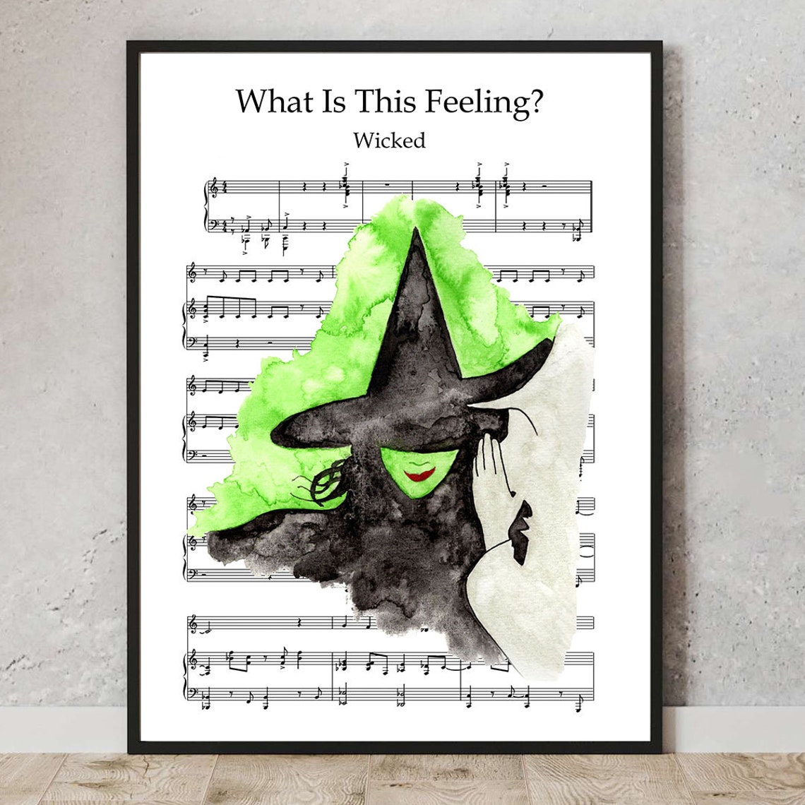 Wicked | What is This Feeling? | INSTANT DIGITAL DOWNLOAD - Etsy