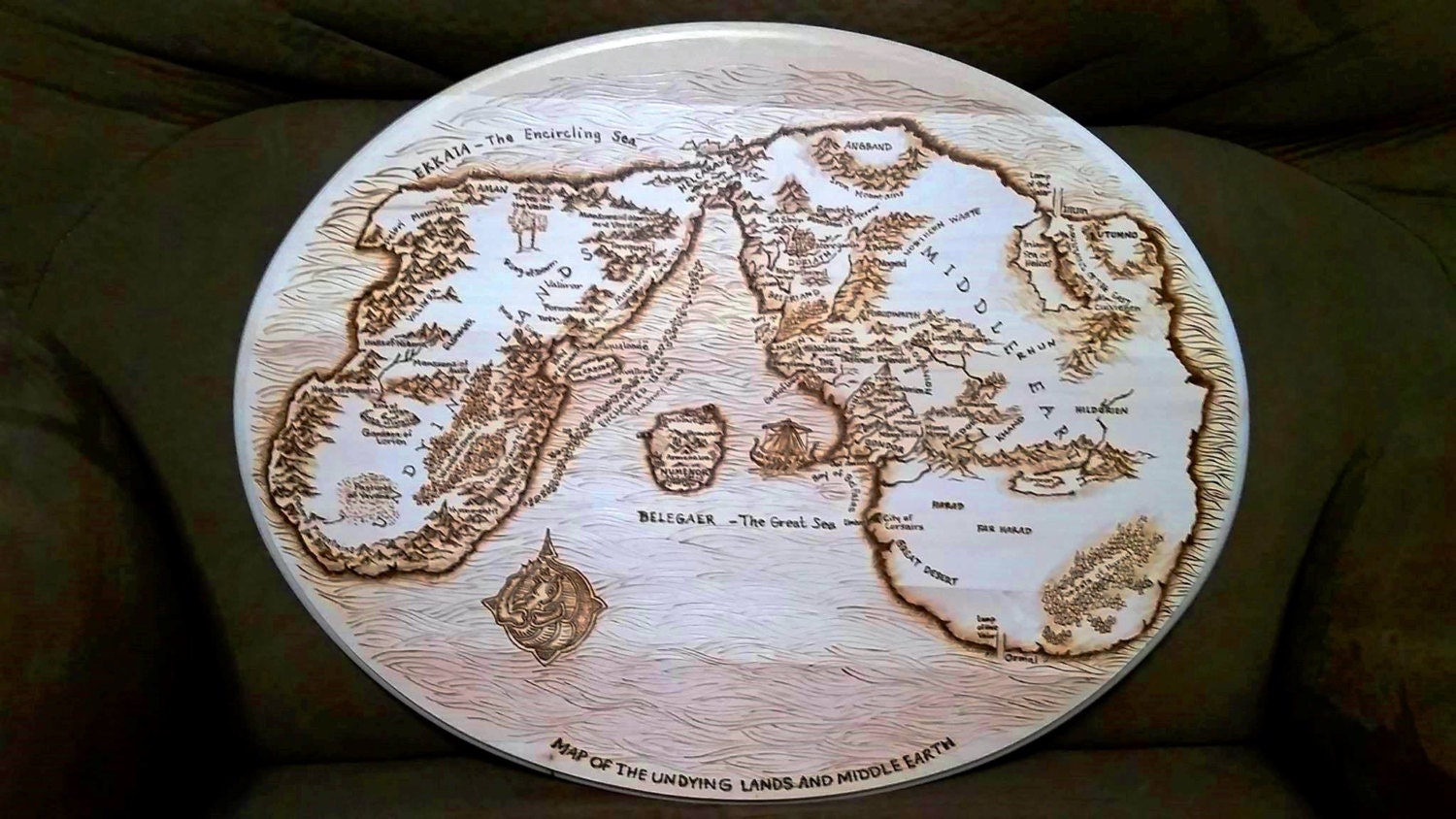 Map Of Undying Lands