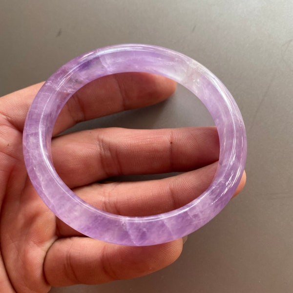 Amethyst Bangle - Etsy
