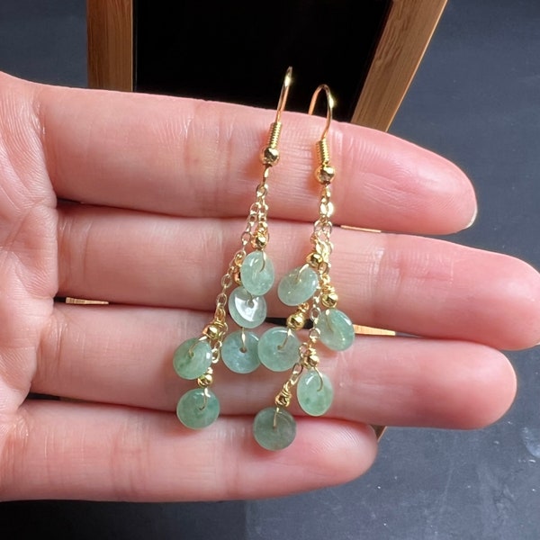 Jade Earrings - Etsy