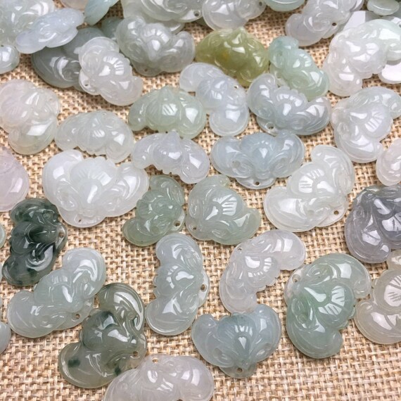 30pcs BAT Pendant Natural Ice Grade A Jade Burma Jadeite Beads | Etsy