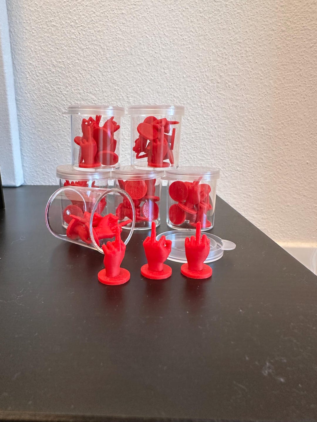 3d Printed Middle Fingers - Etsy
