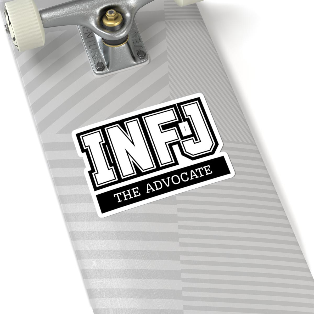 INFJ Sticker Black - the Advocate MBTI Personality Decal, Myers Briggs ...