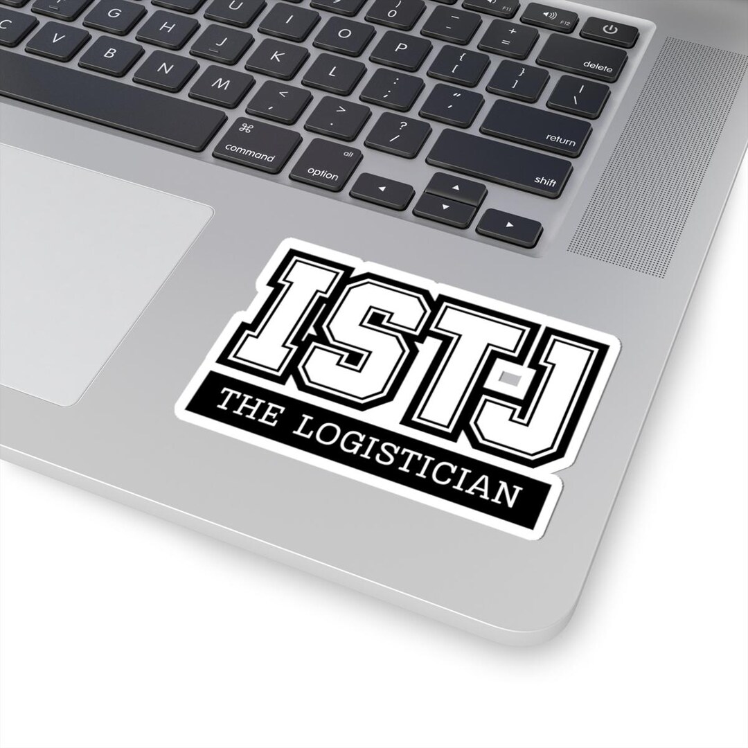 ISTJ Sticker Black - the Logistician MBTI Personality Type Sticker ...