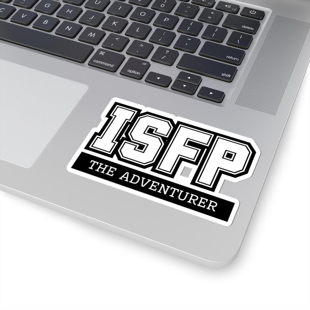 ISFP Sticker Black - the Adventurer MBTI Personality Type Sticker ...