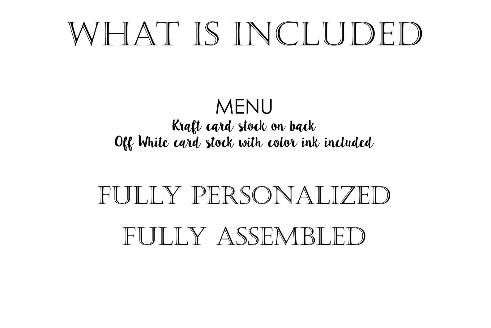 Floral Watercolor Wedding Dinner Menu, Fall Party Menu, Winter Dinner ...