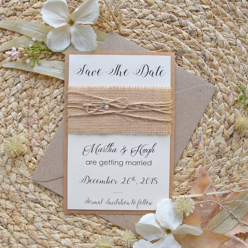 Unique Save the Date - Etsy