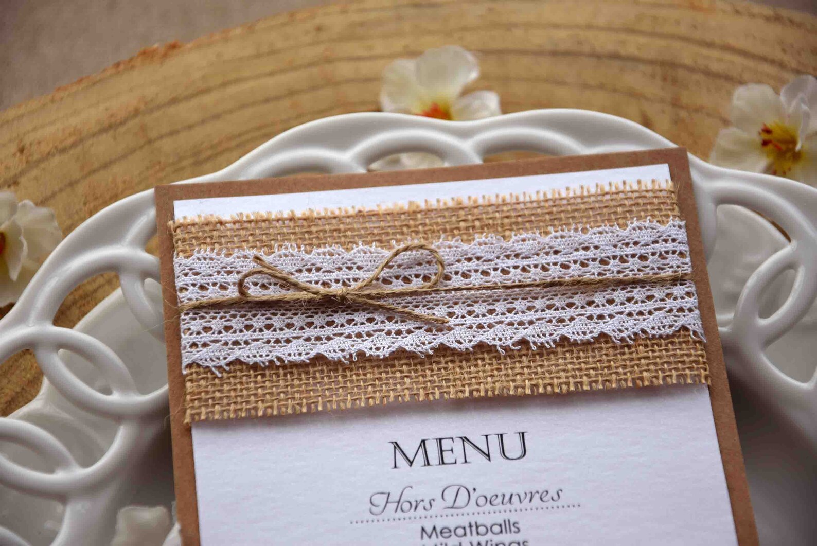 Rustic Wedding Dinner Menu Wedding Dinner Menu Wedding Menu - Etsy