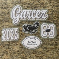 Letterman Patches - Etsy