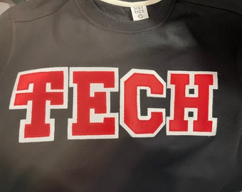 Texas Tech Sweatshirt - Etsy