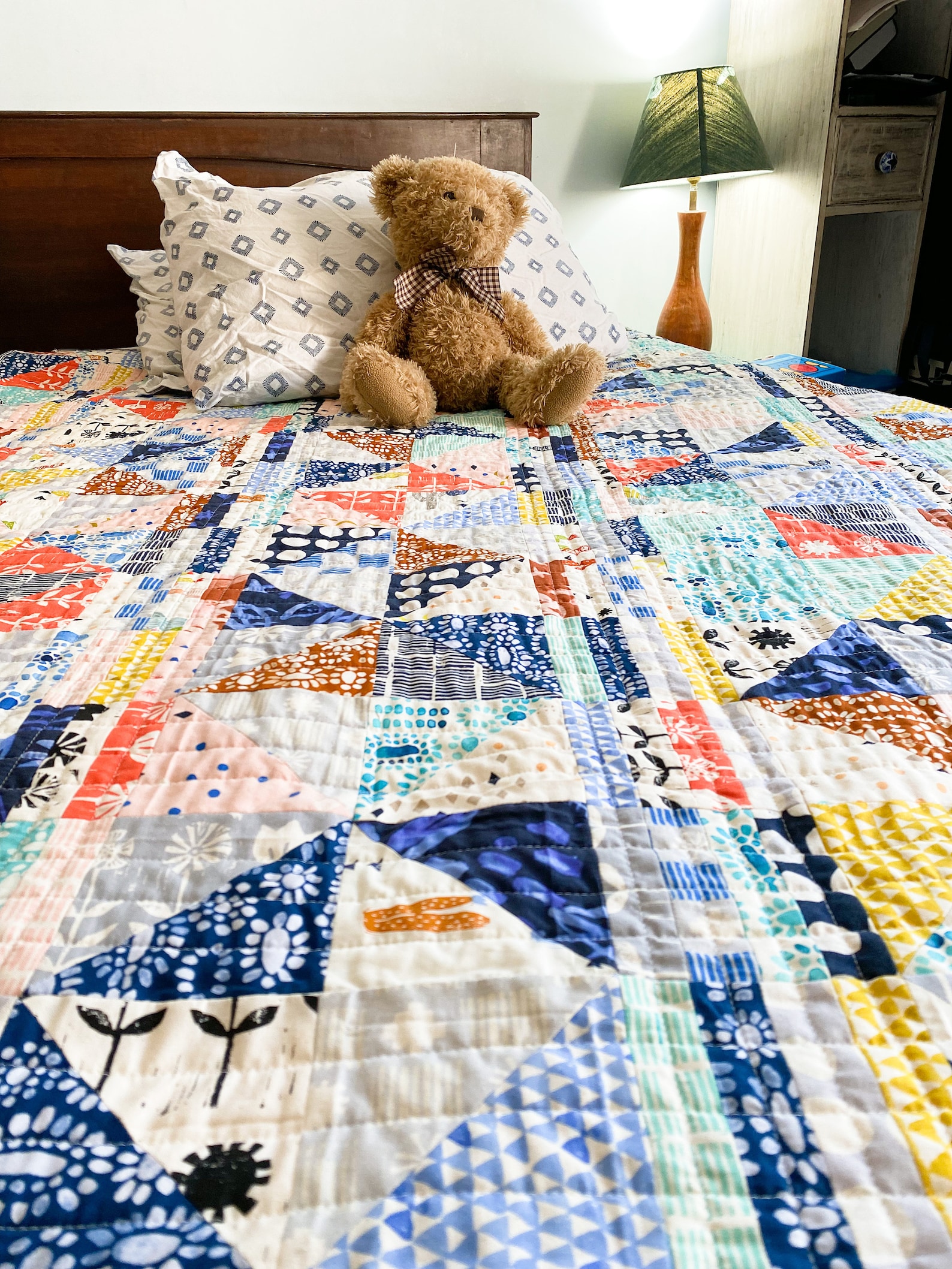 Kailia's Quilt Pattern - Beginner Quilt Pattern - Fat Quarter Friendly - Scrappy Quilt Pattern ...