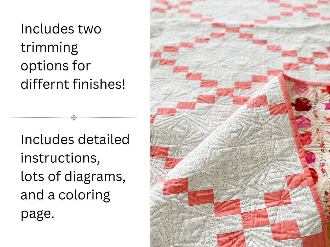 The Stepwell Quilt Pattern - Modern Quilt Pattern - Intermediate Quilt ...