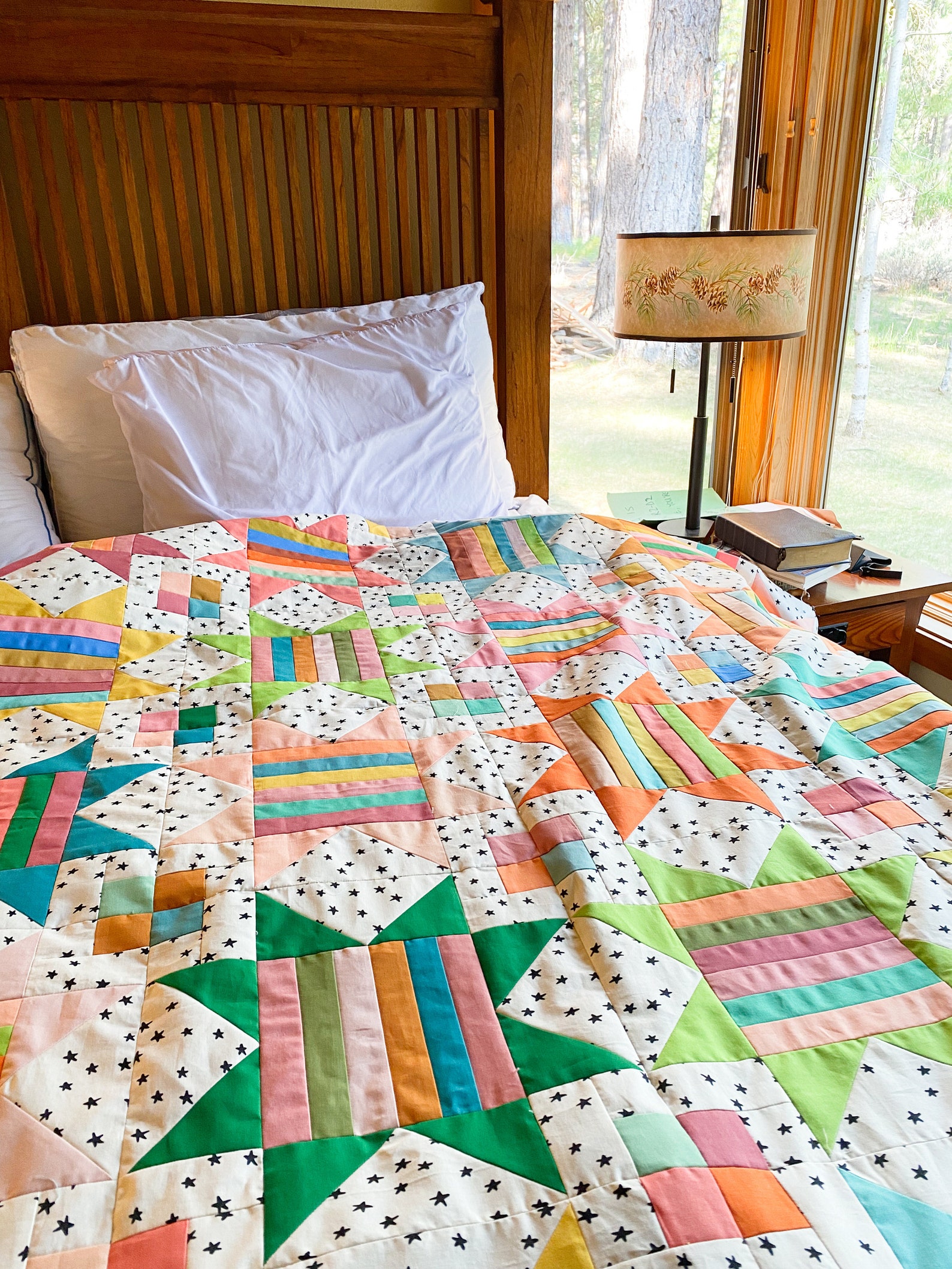 Northwest Star Quilt Pattern - Modern Quilt Pattern - Stawtooth Star ...