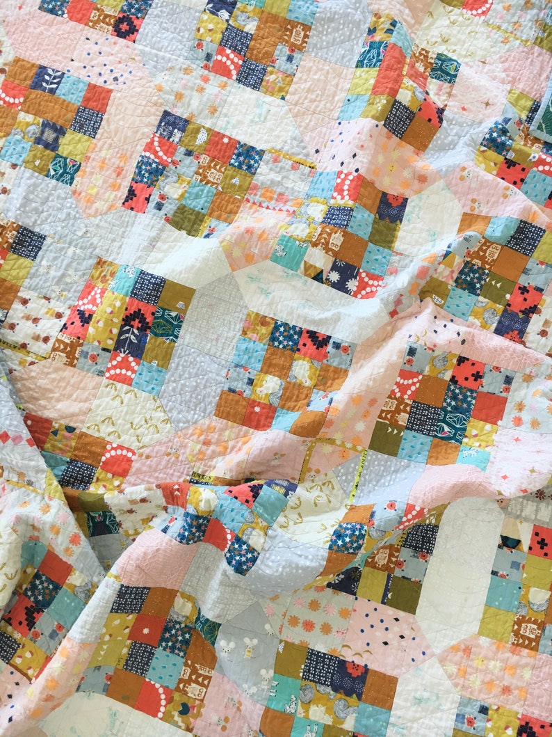 Red Fort of Agra Quilt Pattern Jelly Roll Quilt Pattern Mini Charm ...