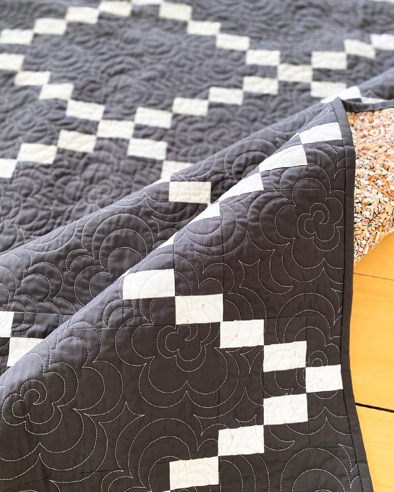The Stepwell Quilt Pattern - Modern Quilt Pattern - Intermediate Quilt ...