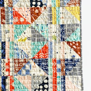 Kailia's Quilt Pattern - Beginner Quilt Pattern - Fat Quarter Friendly - Scrappy Quilt Pattern ...