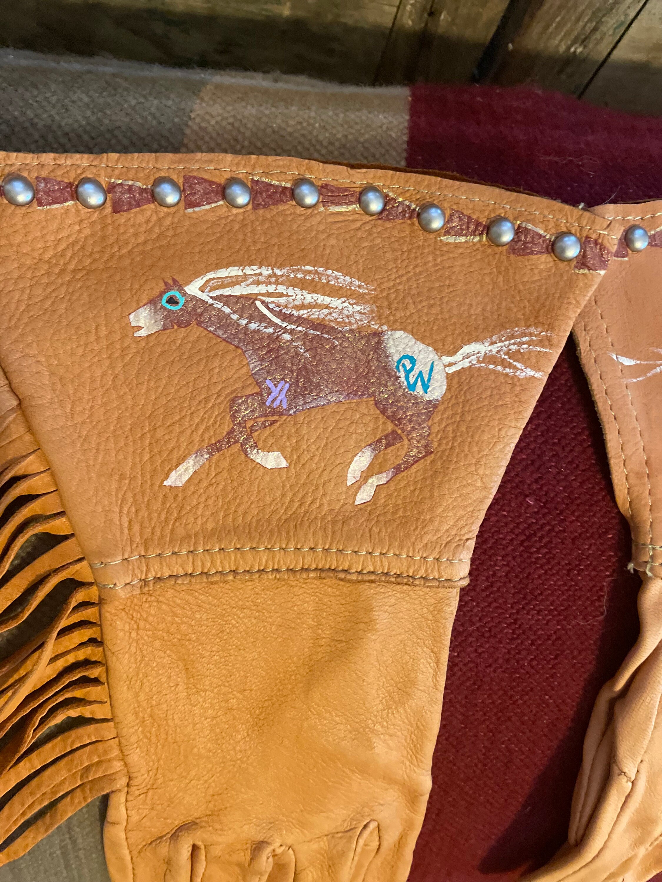 Western Gauntlet Gloves - Etsy