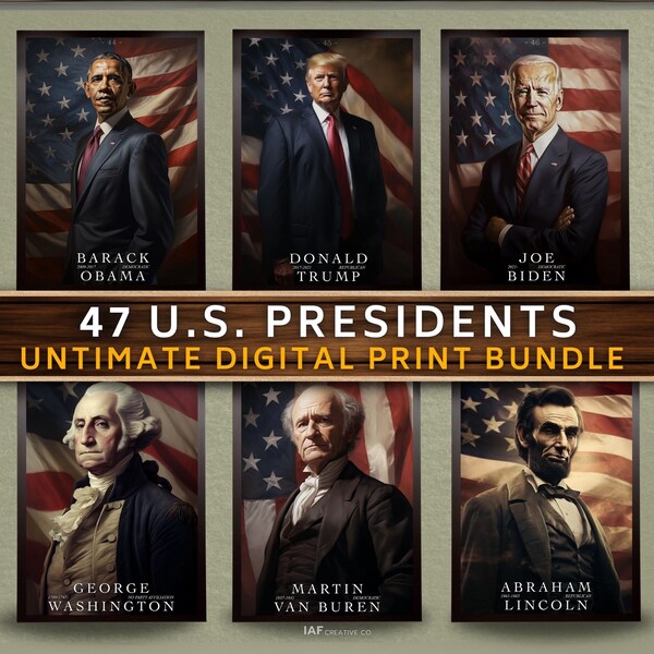 Presidents of the United States Poster - Etsy