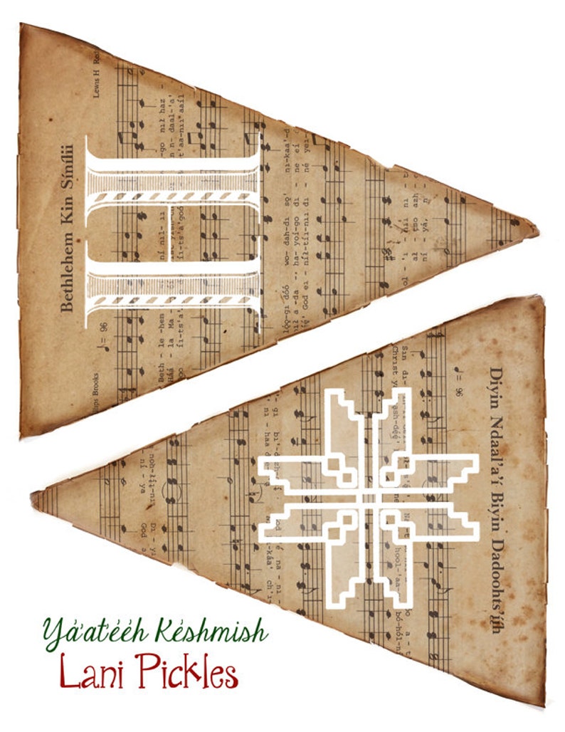 Instant Download Navajo Késhmish Banner | Printable Vintage Navajo ...