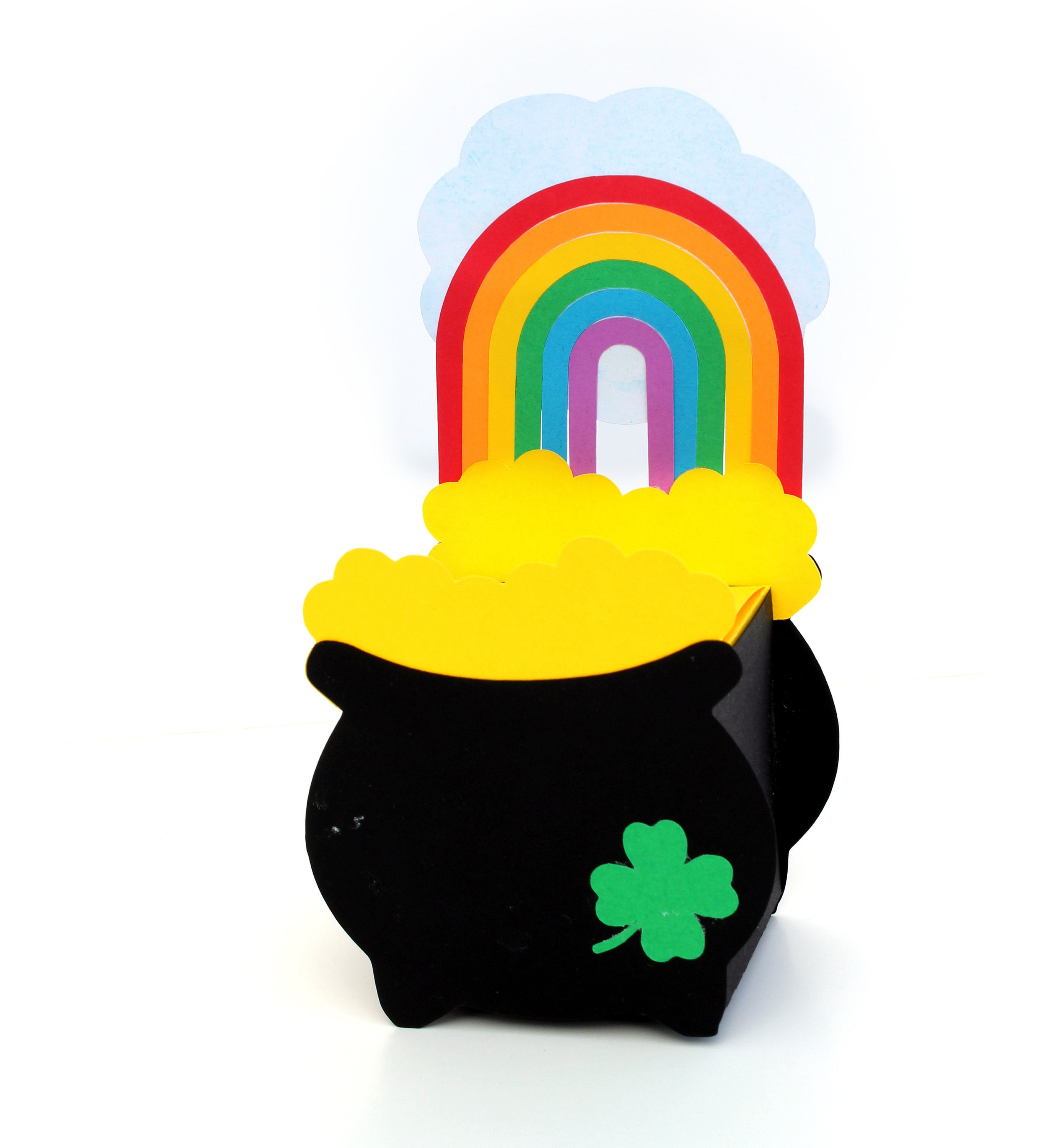 3D St Patrick's Day Pot O Gold SVG Cut File / Instant Download - Etsy