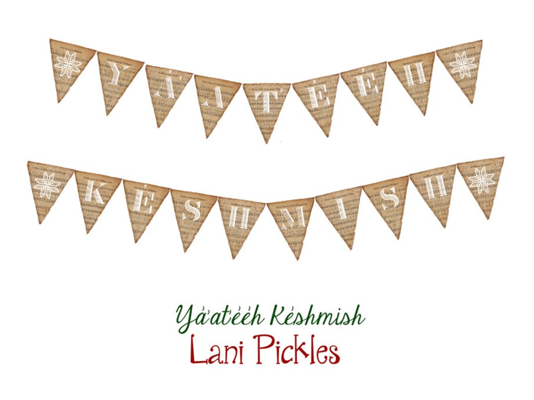 Instant Download Navajo Késhmish Banner | Printable Vintage Navajo ...