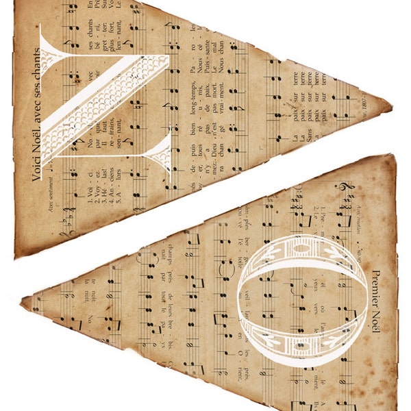 Sheet Music Garland - Etsy