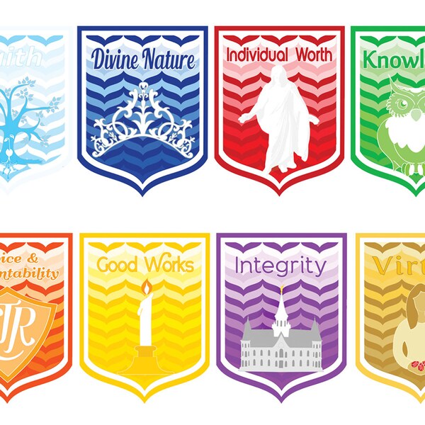 Young Women Values - Etsy