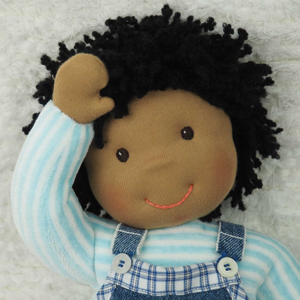 Black Rag Doll - Etsy