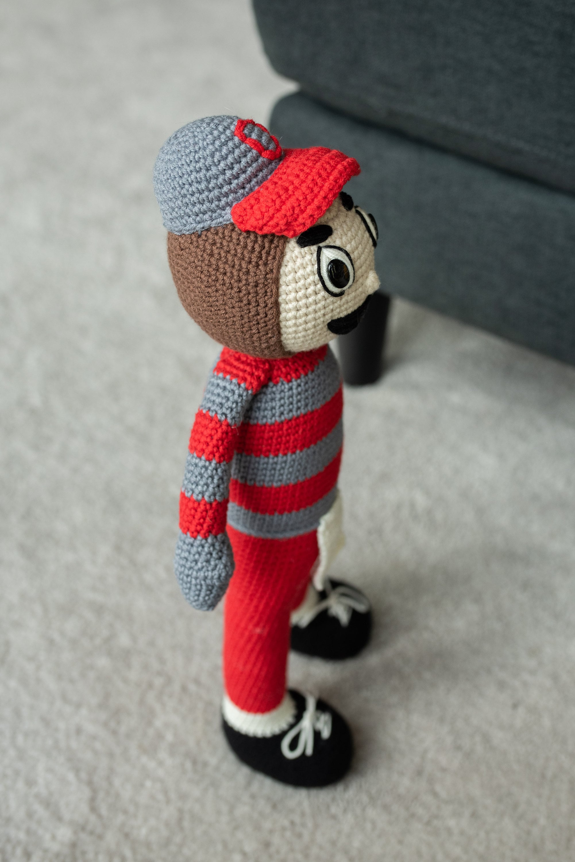 Brutus the Buckeye Crochet Pattern | Ohio State Fan Amigurumi Doll ...