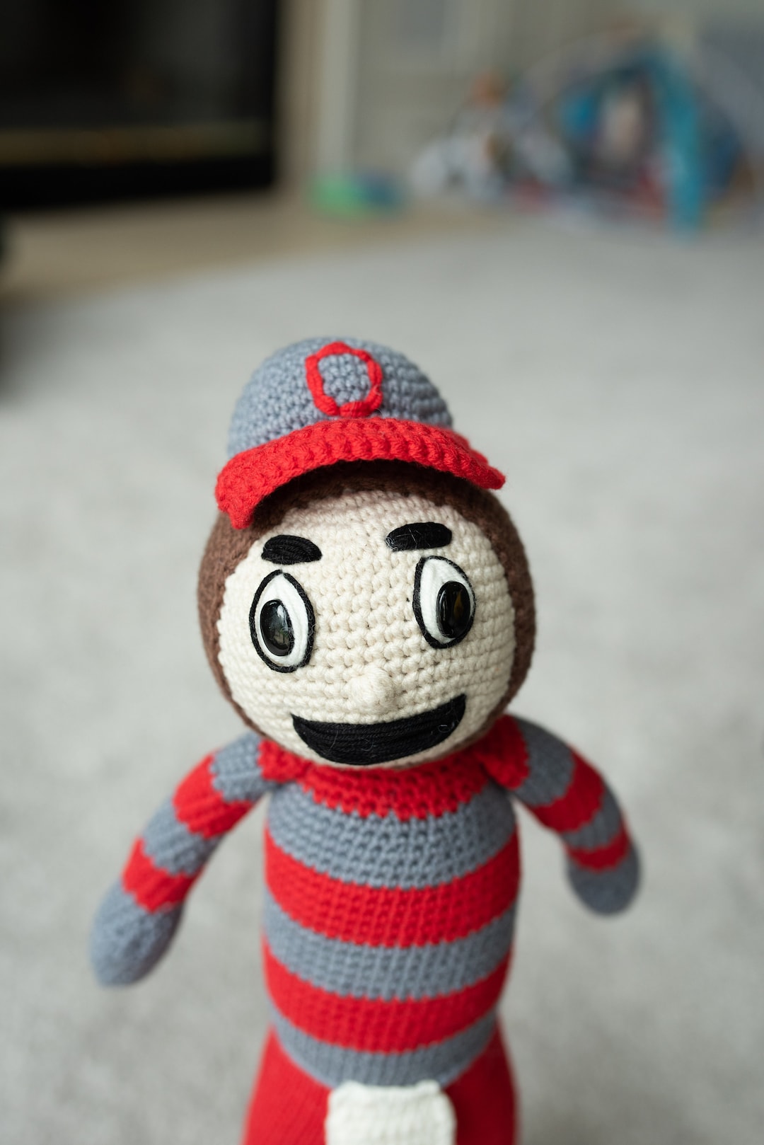Brutus the Buckeye Crochet Pattern | Ohio State Fan Amigurumi Doll ...