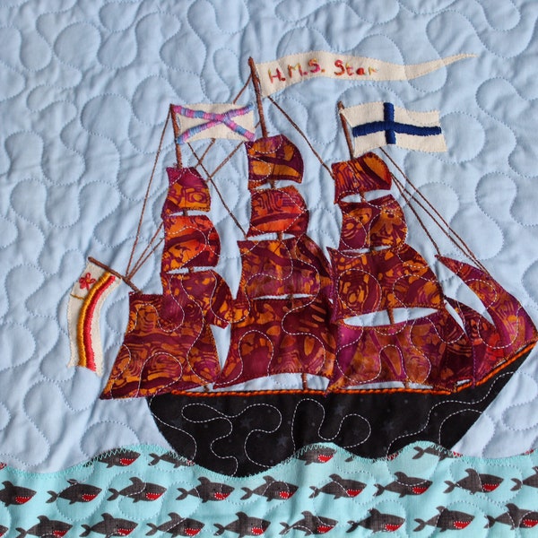 Pirate Quilt - Etsy