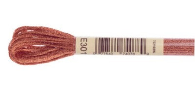 DMC Light Effects Metallic Floss Six Strands Skeins Threads Art. 317W ...