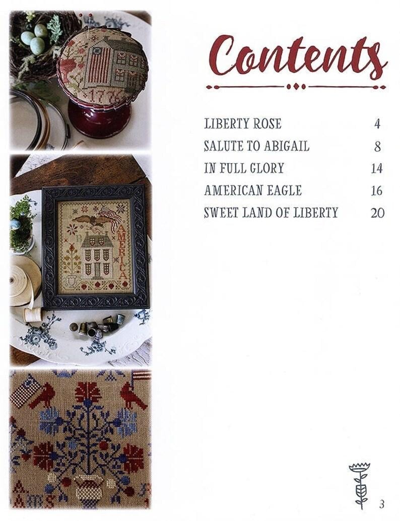 SWEET LAND of Liberty Cross Stitch Patterns: Blackbird Designs ...